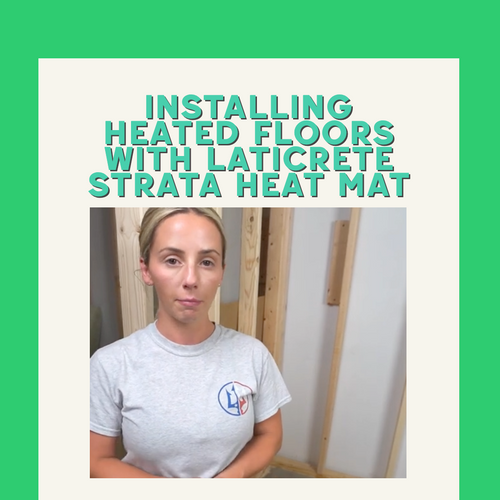 Laticrete Strata Heat Mat | Laticrete Canada – Frugal Rock Contractors Desk